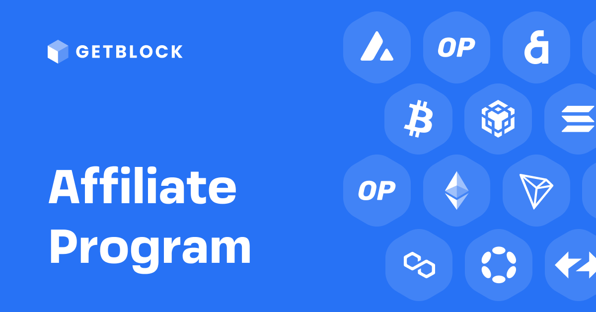 Affiliate program | GetBlock.io